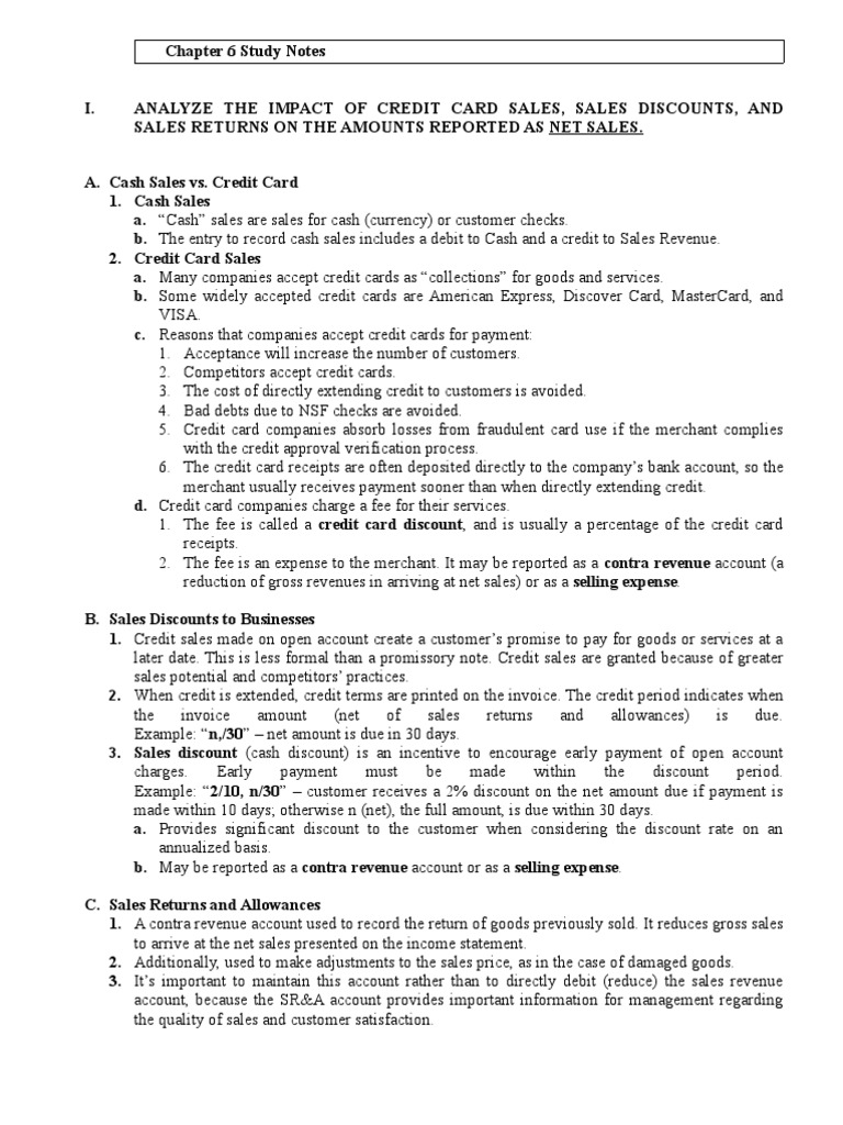Credit Sales and Bad Debts Analysis | PDF | Bad Debt | Credit Card
