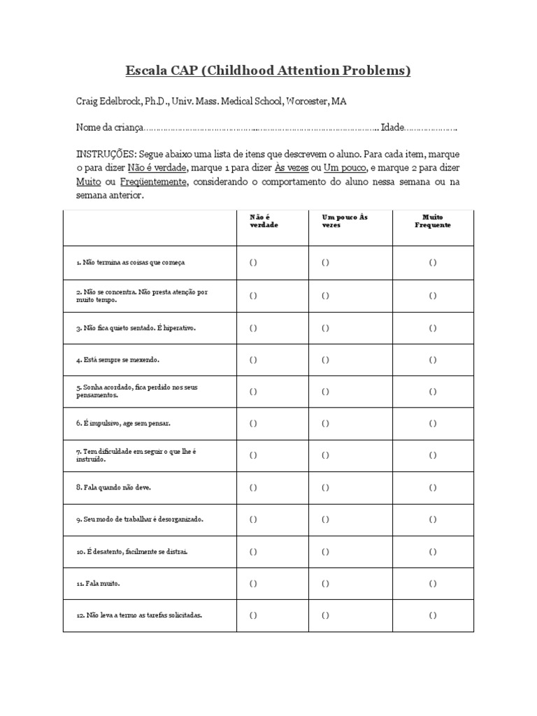 Escala Cap Pdf Autoajuda
