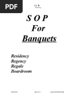 Banquet Opening and Closing Checklist | PDF | Home | Food And Drink