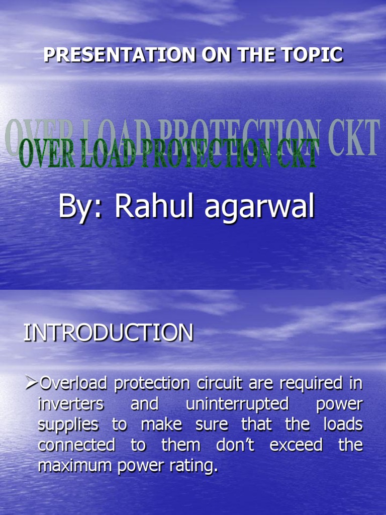 Overload Protection | PDF