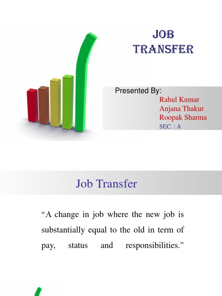 Understanding Job Transfers in HRM | PDF