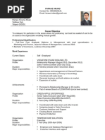 IIM Resume Template Guide | PDF