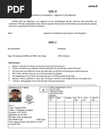 ONGC Non-Employee Duty Pass Application | PDF | Authentication | Access ...