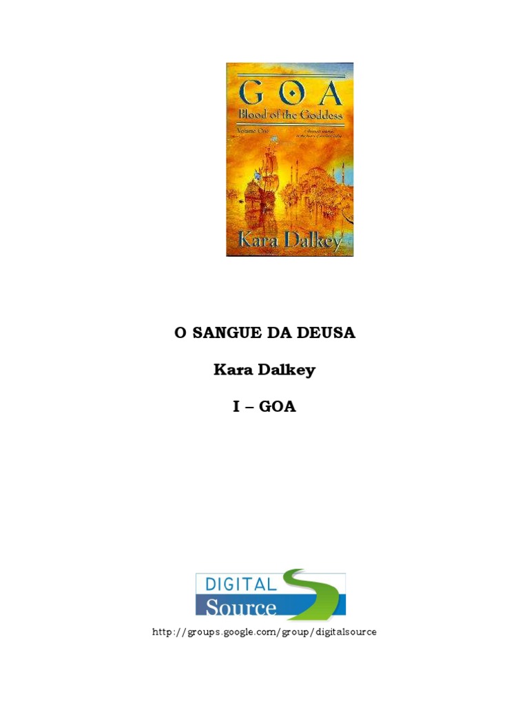 Kara Dalkey, O SANGUE DA DEUSA - Goa, Vol. 1 (PDF) (Rev) | PDF | Santo ...