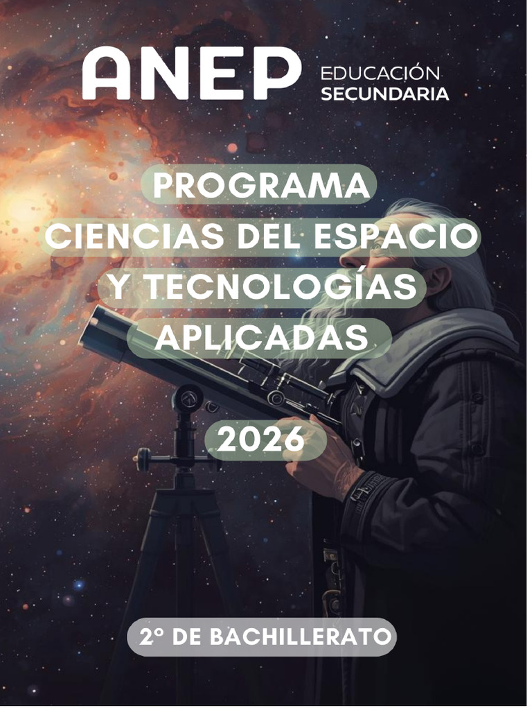 EMS Ciencias Del Espacio y Tecnologías Aplicadas 2do Año | PDF