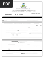 Kilifi County Job Application Form | PDF | Diploma | Qualifications