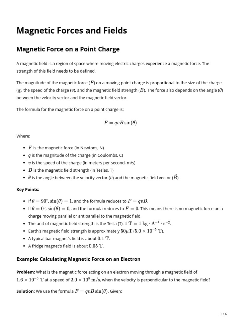 Electromagnetism-and-Motors | PDF | Magnetic Field | Force