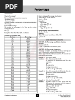 Successive Percentage Change Methods | PDF | Percentage | Ratio