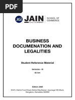 (22bc5v012) Business Documentation and Legalities | PDF | Non ...