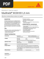 Sikashield w159 Ed15mm | PDF | Adhesive | Polyethylene