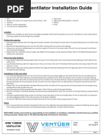 Whirlybird Vent Installation Guide | PDF | Roof | Ventilation ...