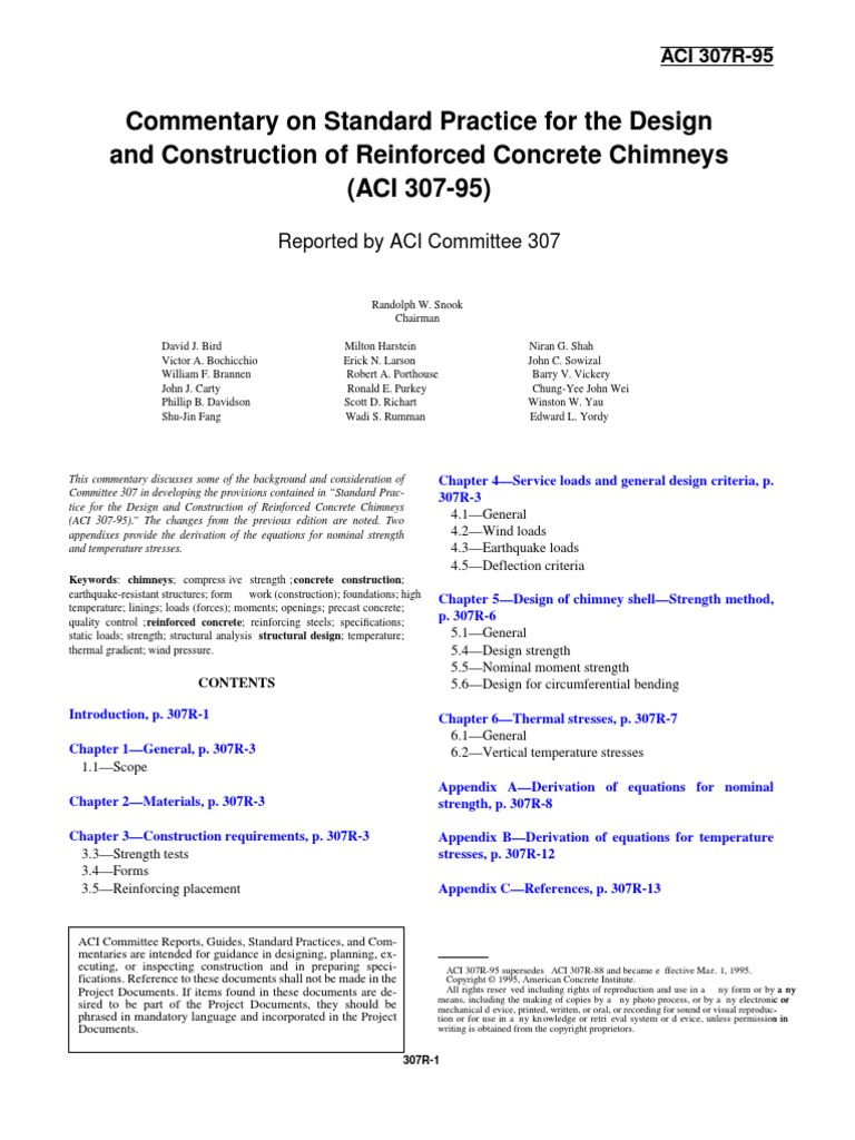 Commentary On Standard Practice For The Design and Construction of ...