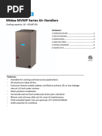 Swegon AHU Design Specifications | PDF | Home Appliance | Electrical ...