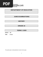 Grade 10 History Term 2 Revision Guide | PDF | Age Of Enlightenment | Taxes