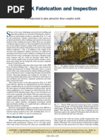 Scallops in Steel Structure Welding | PDF | Fatigue (Material) | Welding