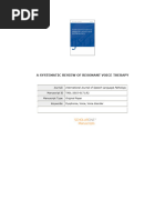 Lessac-Madsen Resonant Voice Therapy | PDF | Human Voice | Larynx