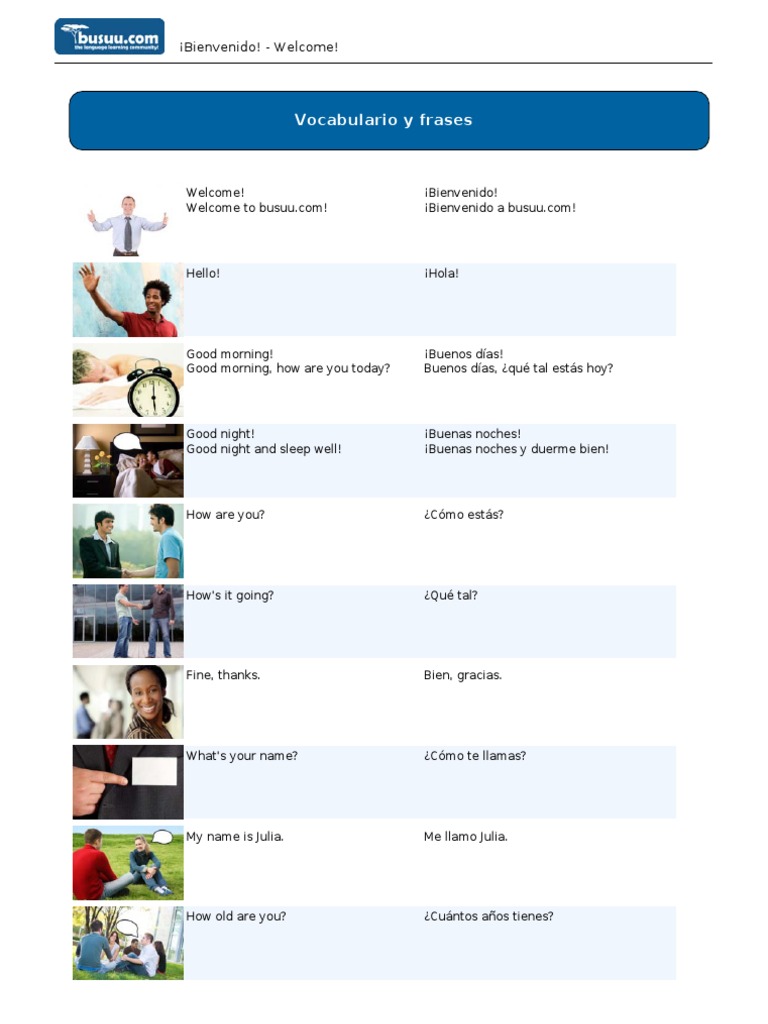 Vocabulario básico en inglés y español | PDF | Signo Astrológico | Zodíaco