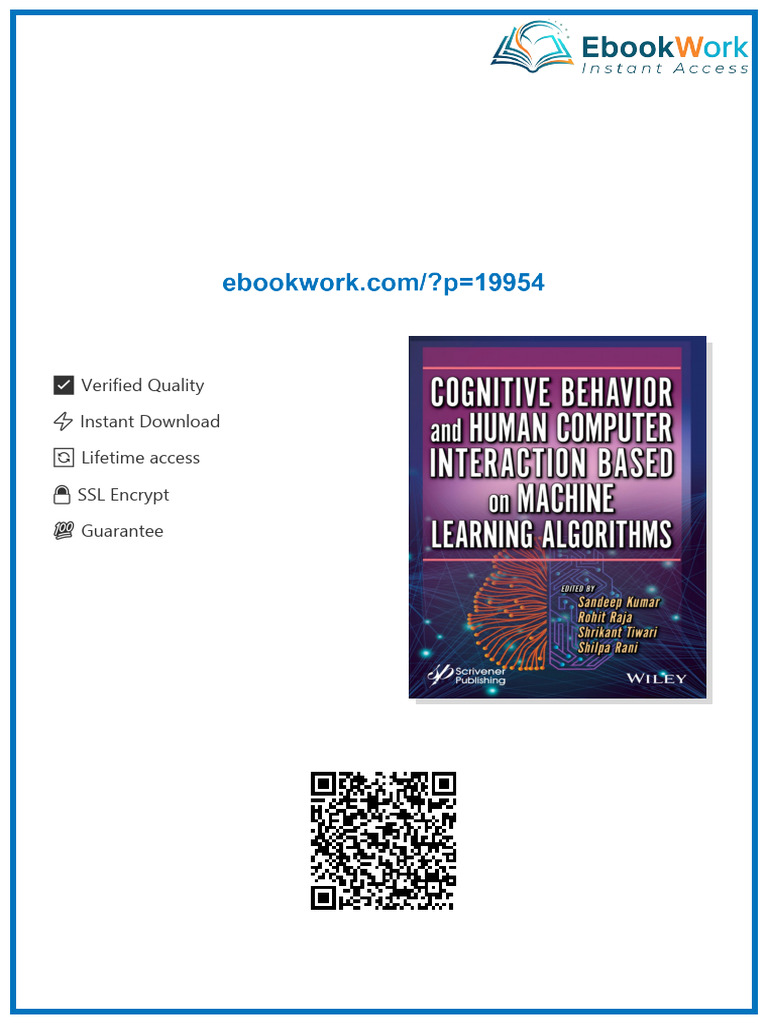 Cognitive Behavior and Human Computer Interaction Based on Machine ...