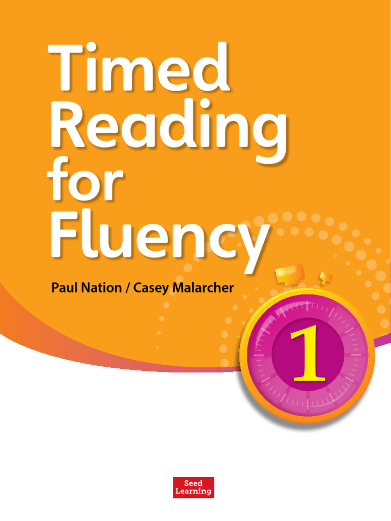 Timed Reading for Fluency 1 Sample Unit | PDF
