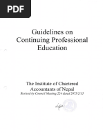 ICSI CPE Guidelines and Credit Hours | PDF | Professional Development ...