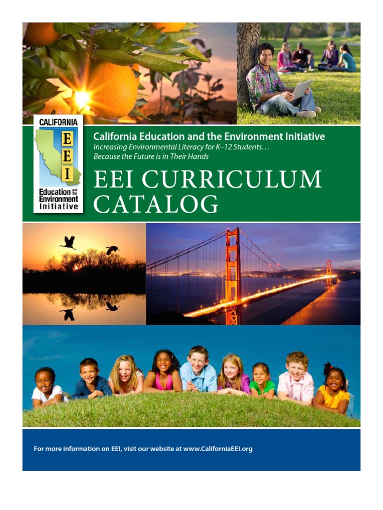Education and The Environment Initiative Curriculum Catalog | Download ...