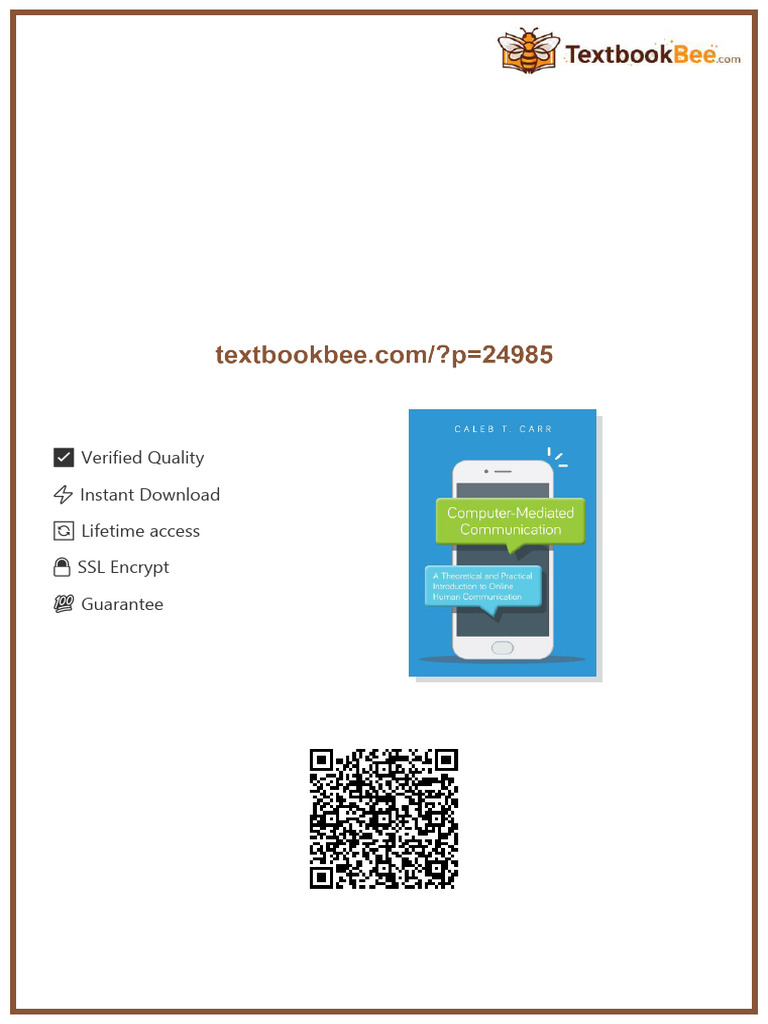 Ebook Computer-Mediated Communication: A Theoretical and Practical ...