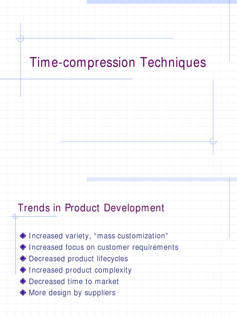 Time Compression Technologies | Lean Manufacturing | New Product ...