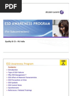 ESD Basics Presentation | PDF | Electrostatic Discharge | Electrostatics