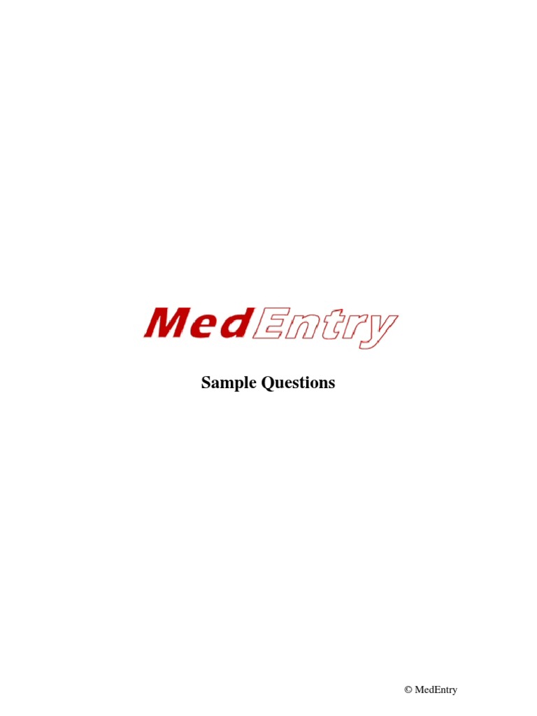 HPAT Sample Questions | PDF | Epidemiology | Health Sciences