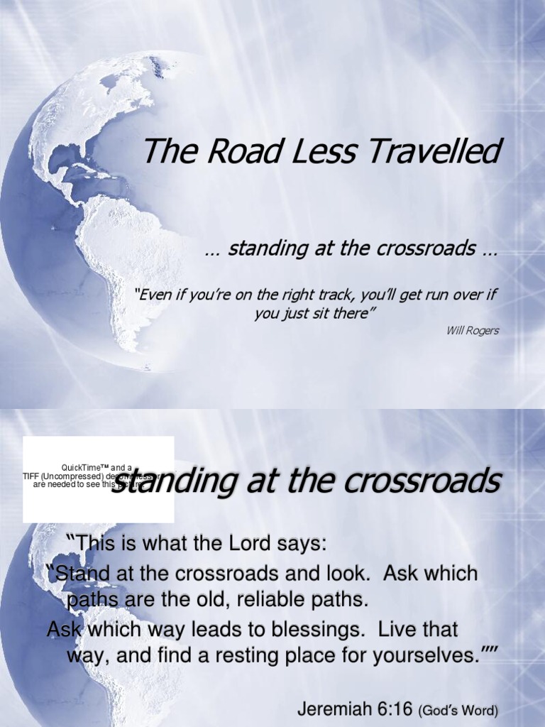 The Road Less Traveled | PDF | Gospel Of Matthew | Jesus