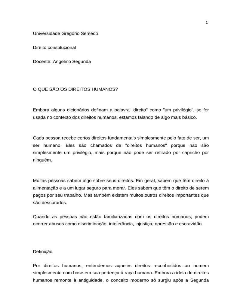 DR ANGELINO | PDF | Direitos Humanos | Transplante de órgãos