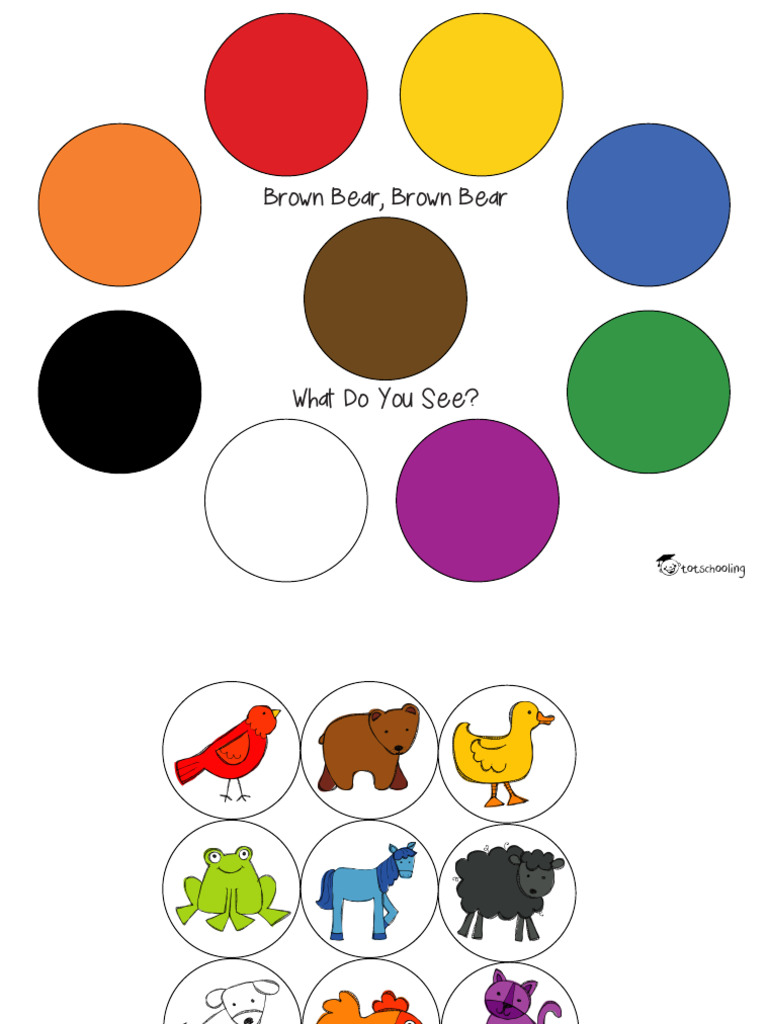 Free Brown Bear Color Matching Removed | PDF