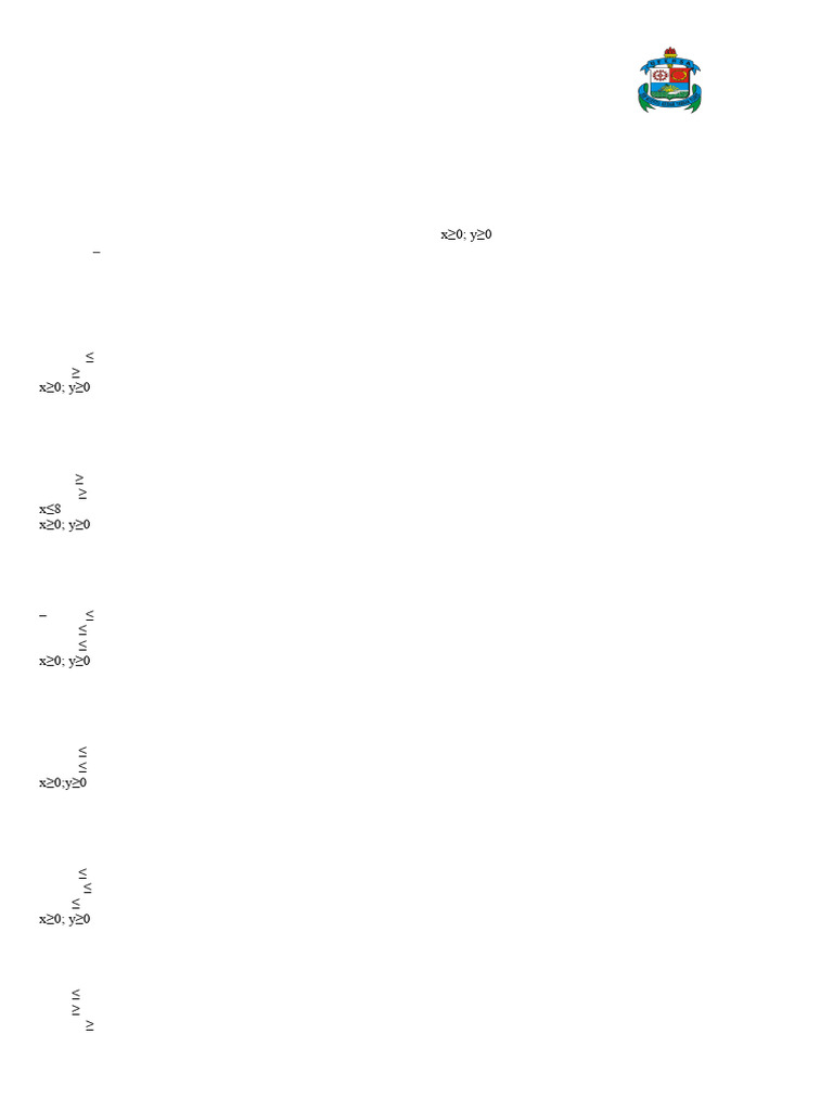 Lista de Exercicio Unidade I Simplex | PDF