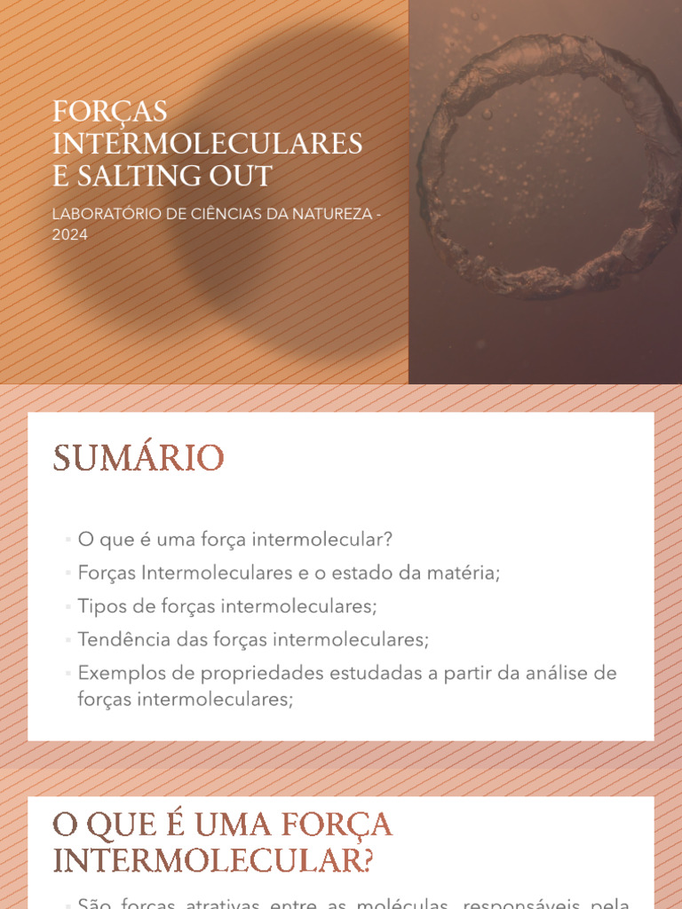 Aula Teórica - Interações Intermoleculares | PDF