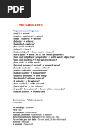 Complementos en Inglés y Español | PDF