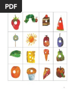 Printable Caterpillar Bingo | PDF | Cooking | Desserts