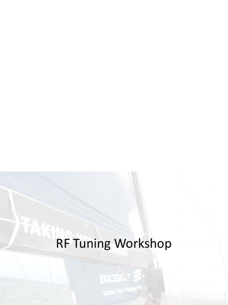 3g RF Tuning Training | PDF | Radio | Telecommunications Engineering