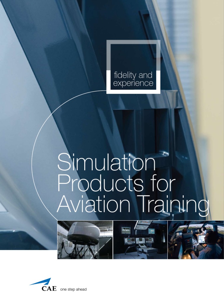 Brochure Cae Sim Products | PDF | Trainer (Aircraft) | Simulation