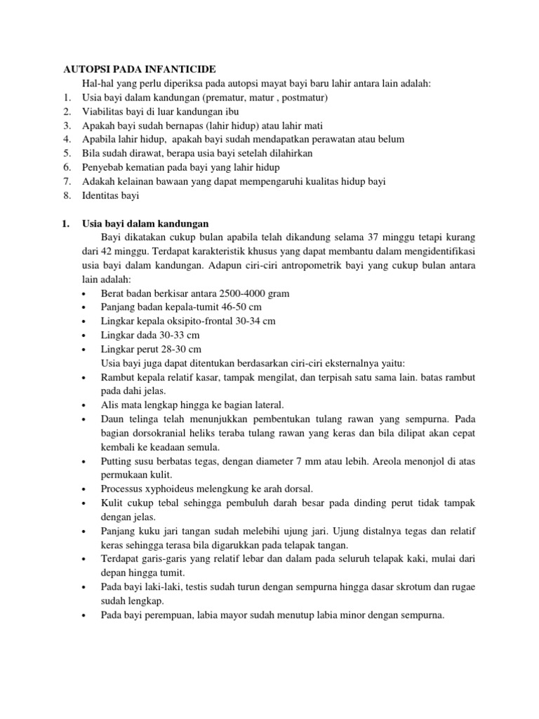 Css - Infanticide | PDF