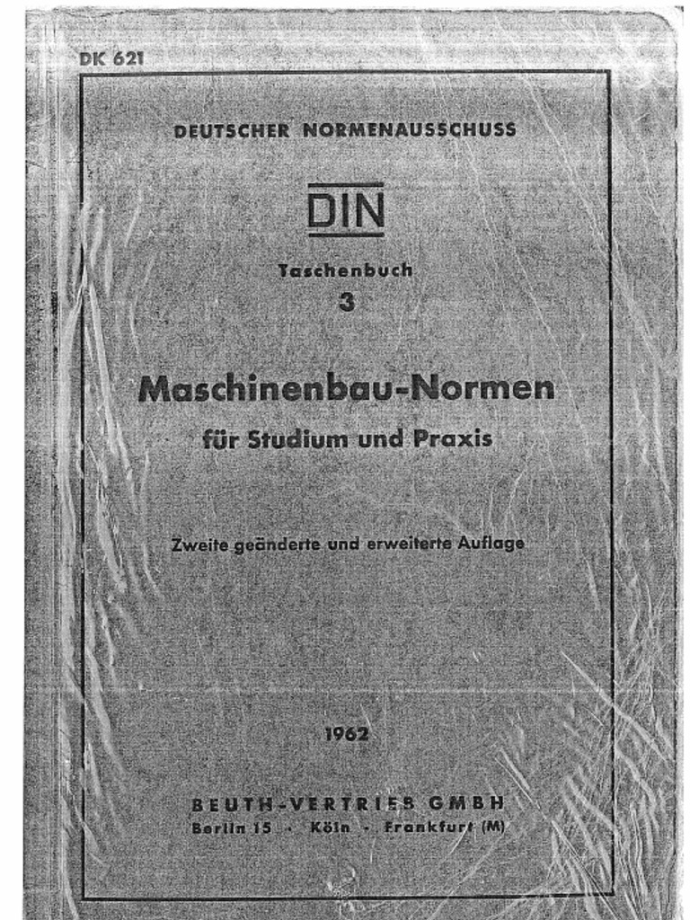 DIN Normas de Engenharia | PDF