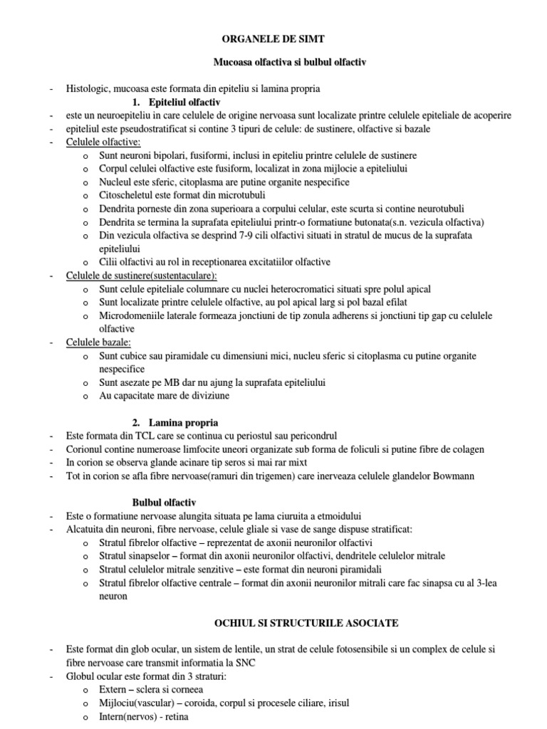 8 Organe de Simt | PDF