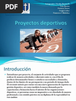 Modelo de Proyecto Deportivo Completo | PDF | Presupuesto | Mente