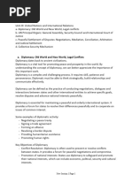 Types of Diplomacy Explained | PDF | Diplomacy | Diplomat
