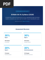 IB Math AI SL & HL Syllabus 2025 Guide | PDF | Matrix (Mathematics ...