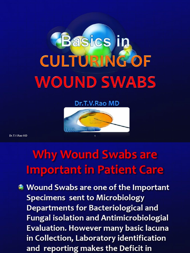 wound swabs, basics | Wound | Infection
