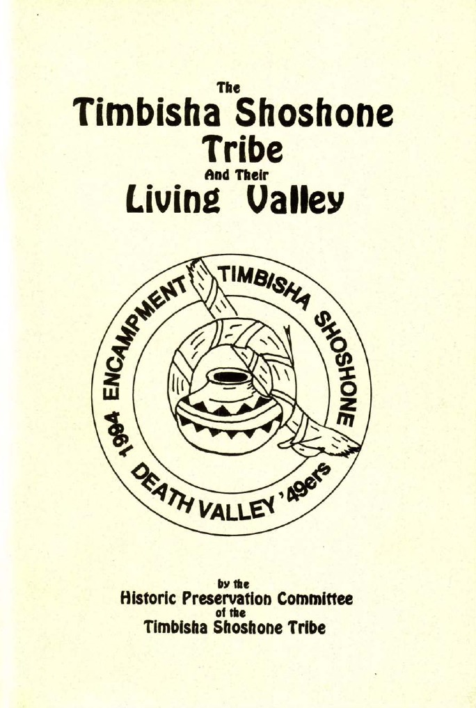 1994 #34 - The Timbisha Shoshone Tribe and Their Living Valley | PDF