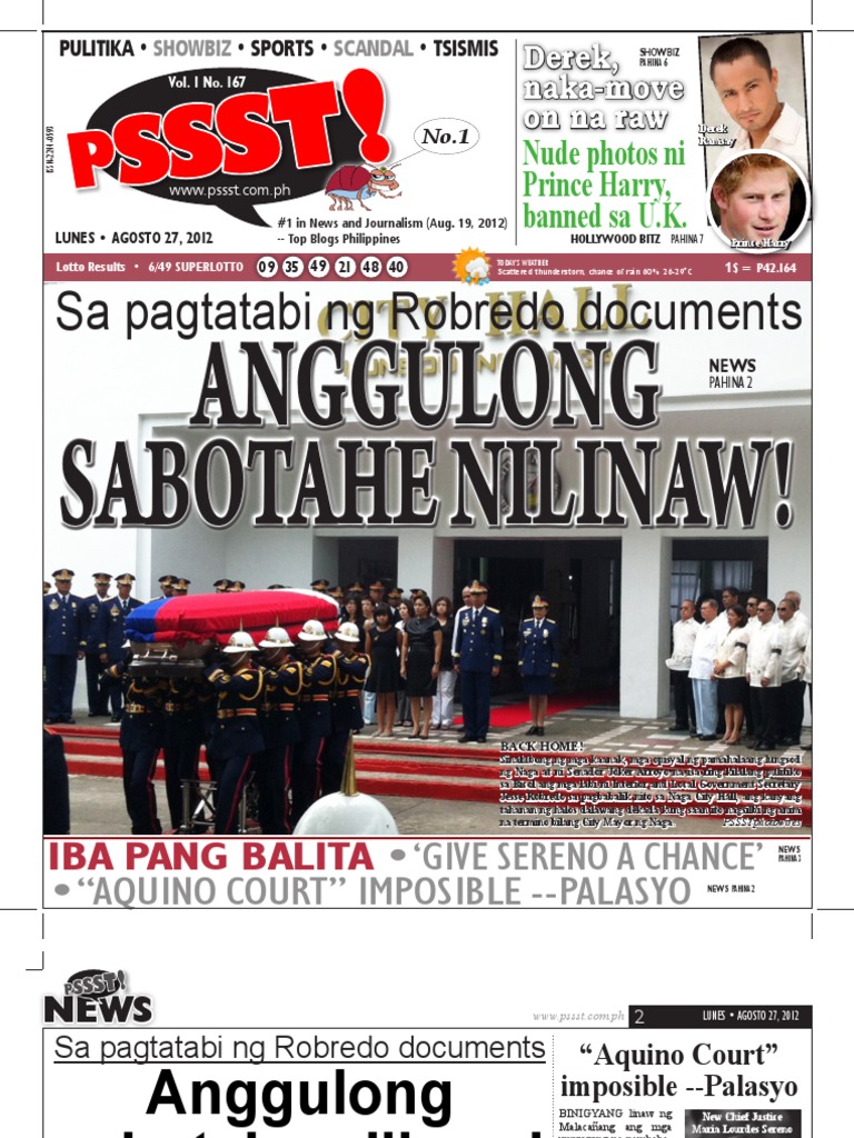PSSST Aug 27 2012 Issue | PDF