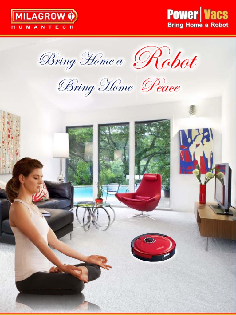 11.08.25 Robotic Vacuum Cleaner Brochure MG 1 | PDF | Housekeeping ...