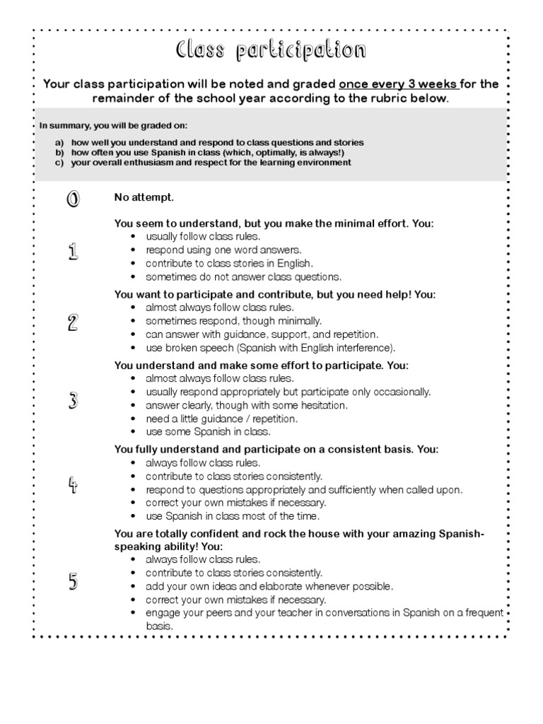 Class Participation HANDOUT | PDF | Storytelling | Semiotics