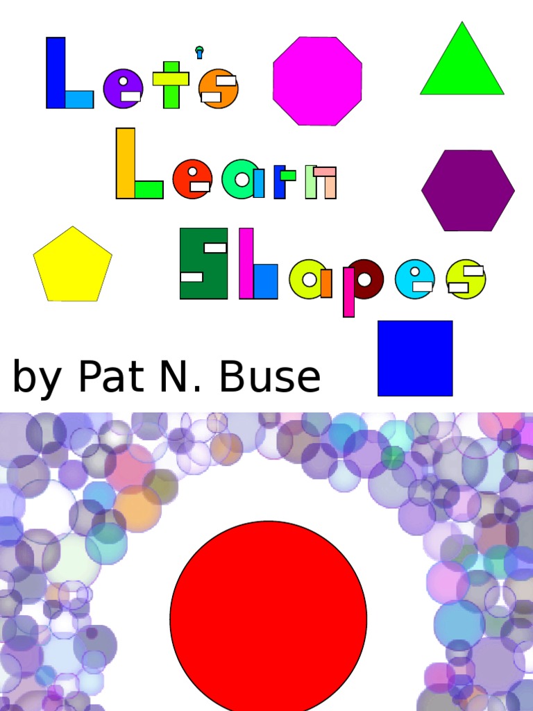 Let's Learn Shapes | PDF